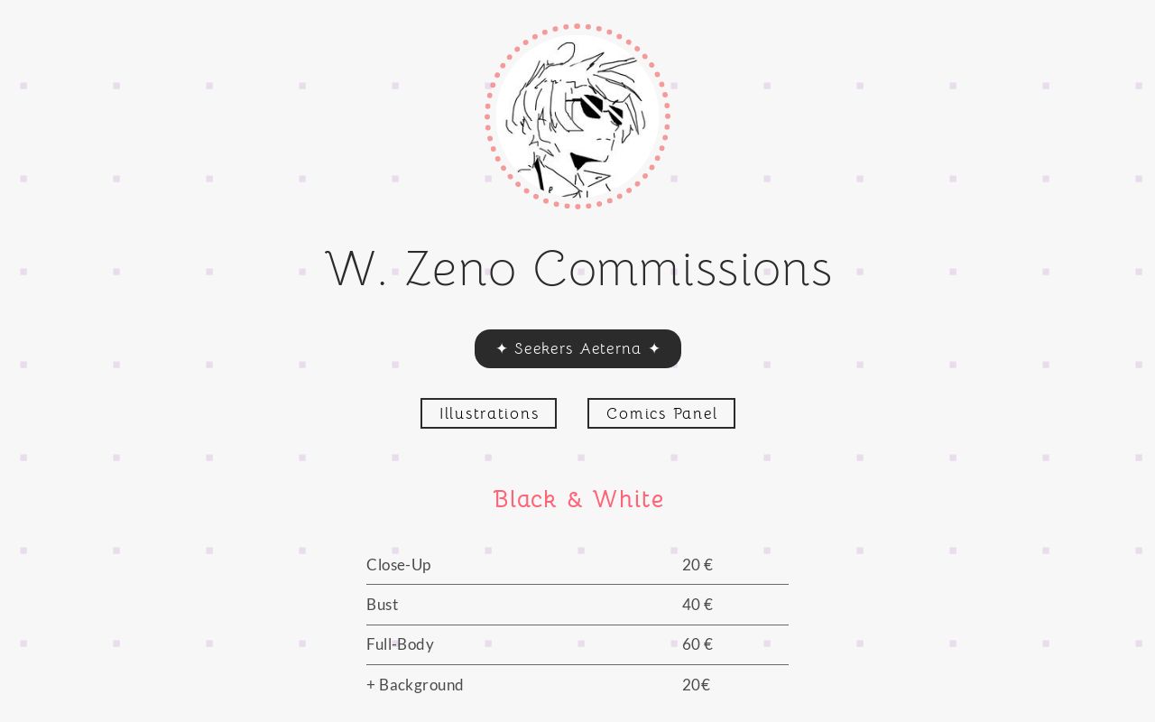 W. Zeno Commission info